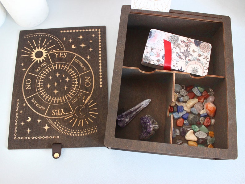 Largest Tarot Box for Multiple Tarot Card Decks Storage With | Etsy UK