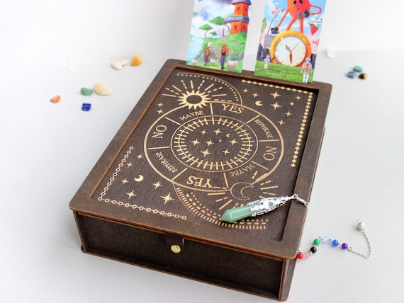 Largest Tarot Box for Multiple Tarot Card Decks Storage With - Etsy