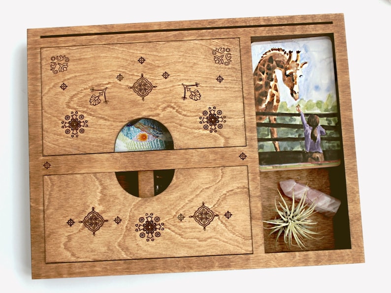 Large Tarot Card Box. Tarot Deck Box for Multiple Decks - Etsy