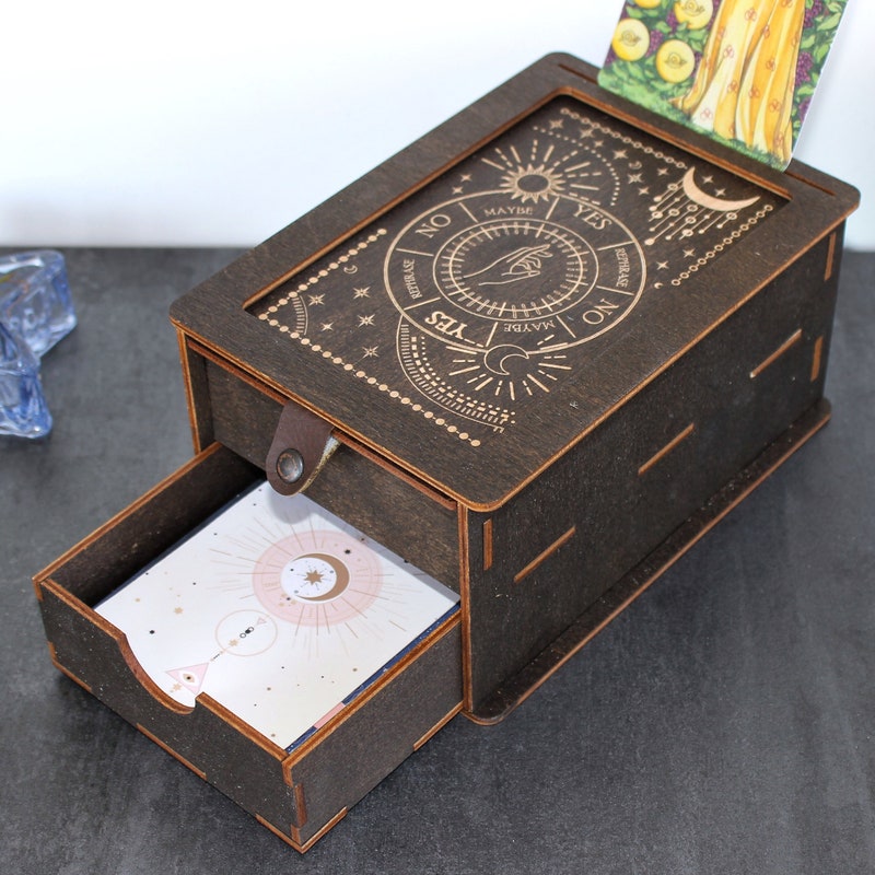 Tarot Deck Box - Etsy
