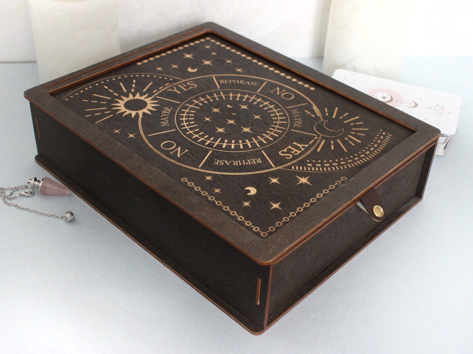 Largest Tarot Box for Multiple Tarot Card Decks Storage With | Etsy UK