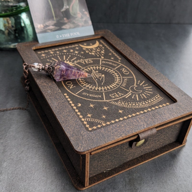 Tarot Deck Box - Etsy