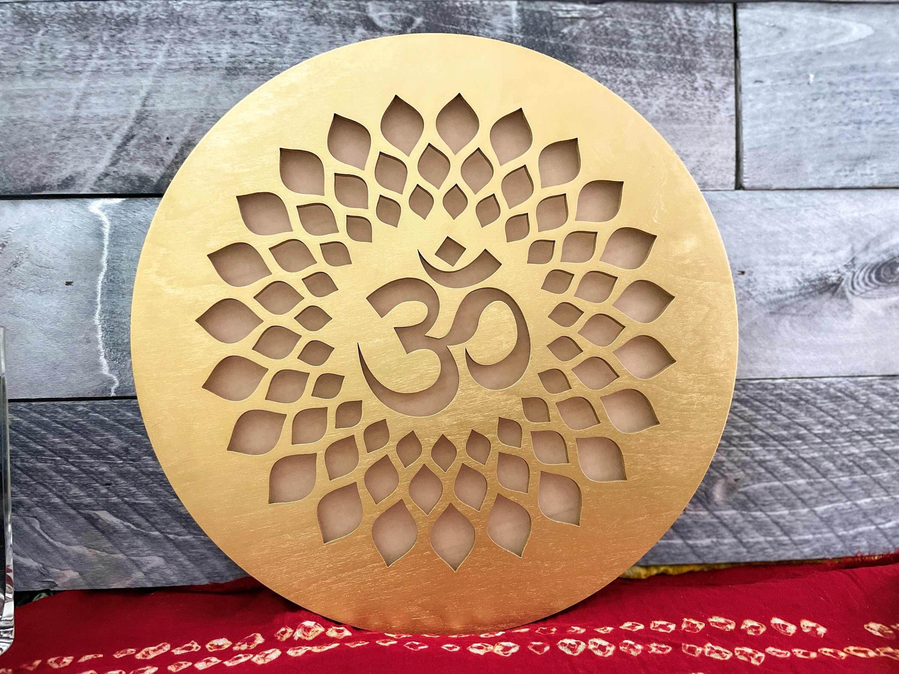 SHIVA Led Sign Shiv Lotus Temple Shiva Mandir Decoration Temple Decor ...