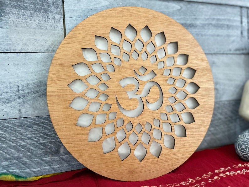 SHIVA Led Sign Shiv Lotus Temple Shiva Mandir Decoration. - Etsy