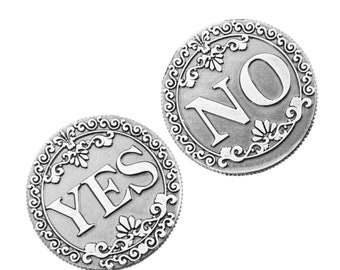 Lucky Decision Yes/no Coin - Etsy