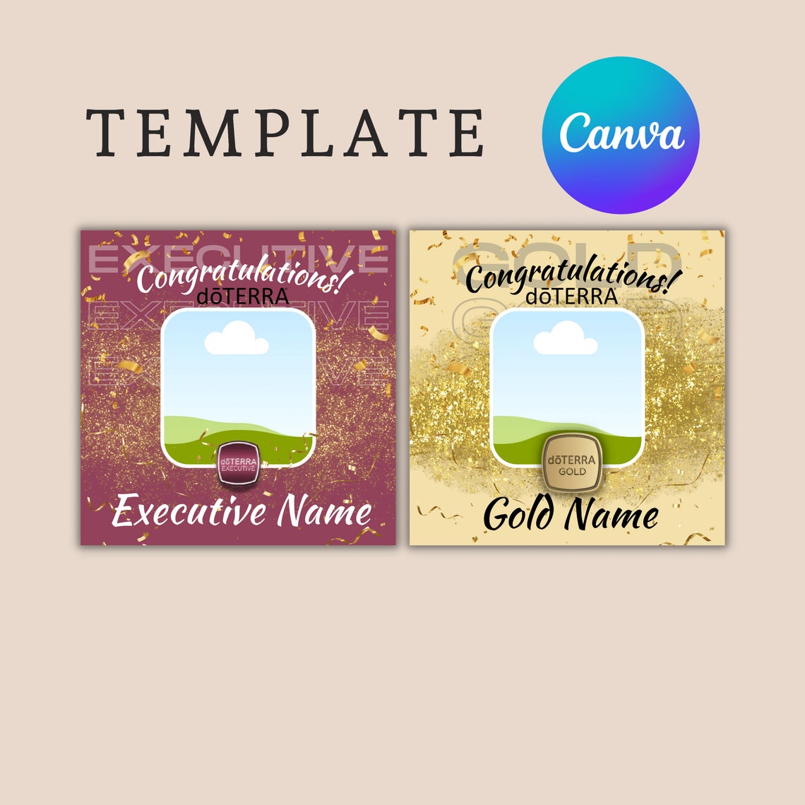 Doterra Rank Recognition Template | Doterra Essential Oils | Doterra ...