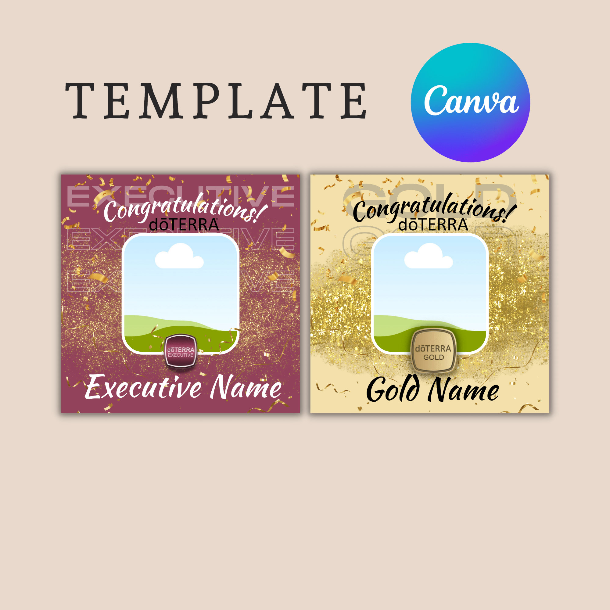 Doterra Rank Recognition Template | Doterra Essential Oils | Doterra ...