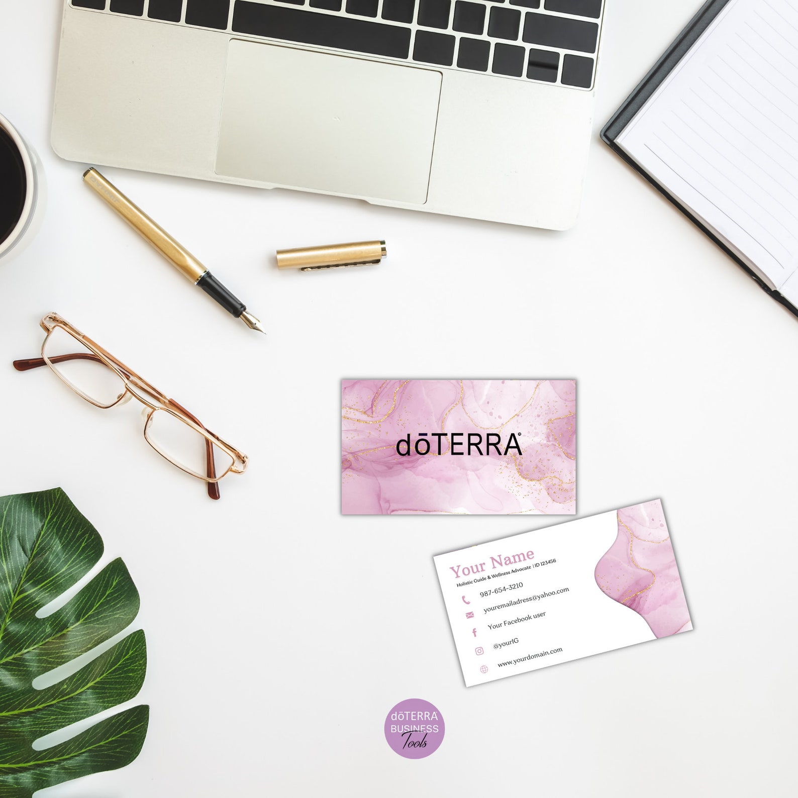 Doterra Business Cards Custom Doterra Business Card - Etsy