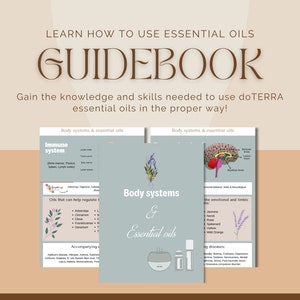 Comprehensive Doterra Essential Oils Guide: Supporting Body Systems ...