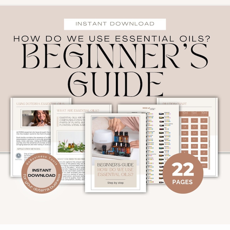 Doterra Essentials: A Beginner's Journey Into Aromatherapy | Begginer ...