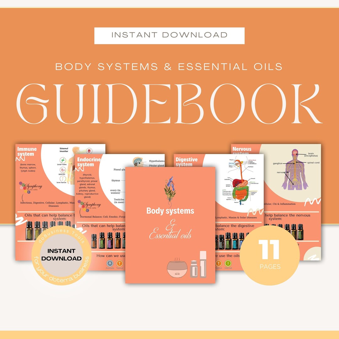 Guide Book Body Systems & Essential Oils Ebook Doterra Guide Essential ...
