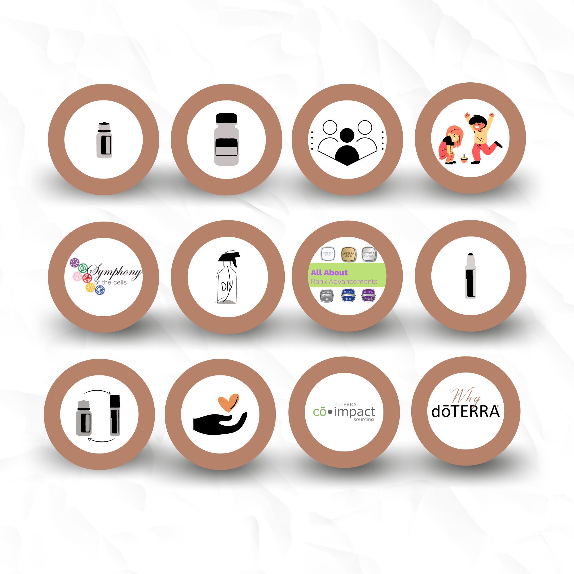 Doterra Business Icons for Instagram Story Highlight Covers | Story ...