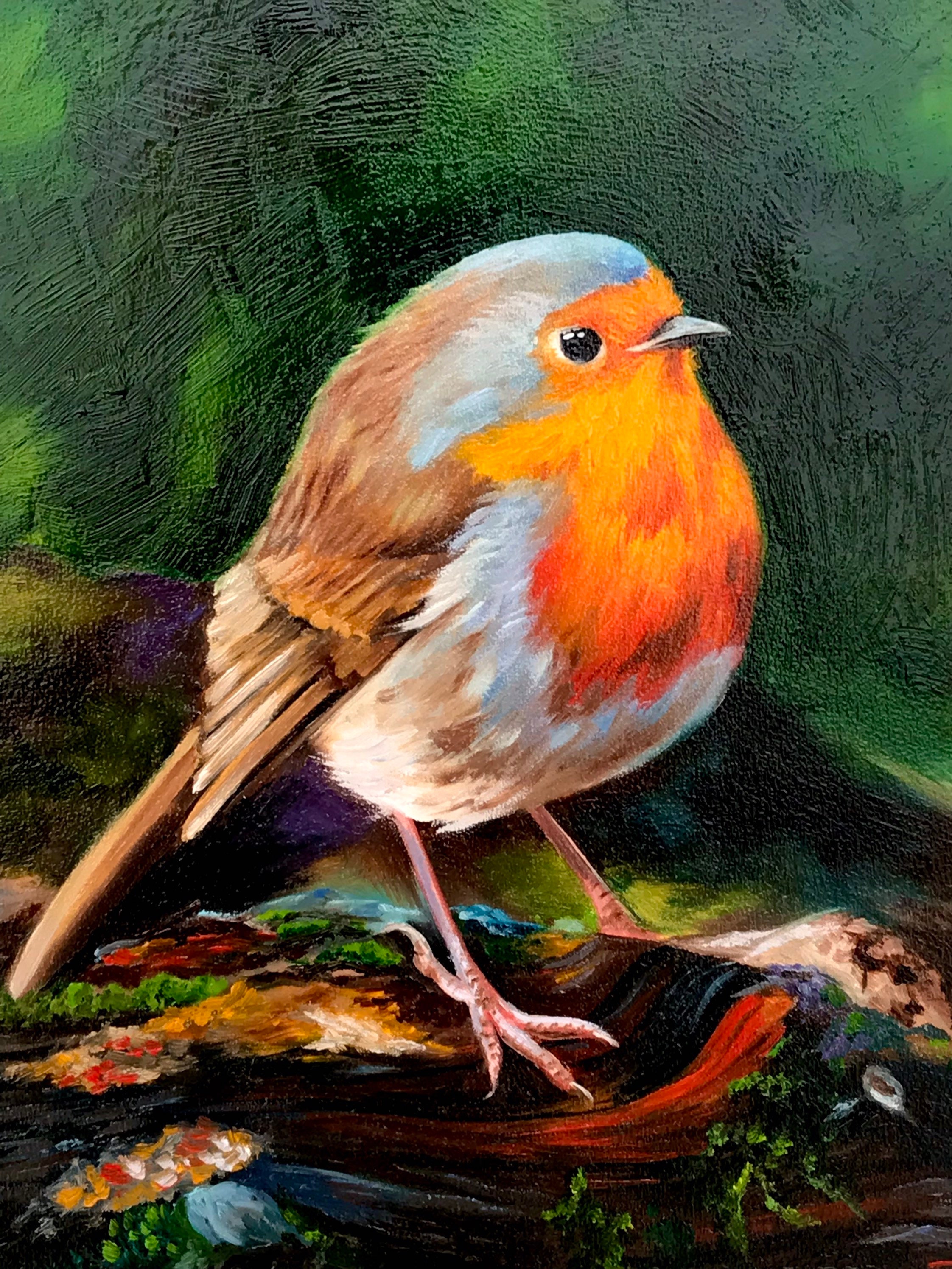 Famous Oil Paintings Of Birds