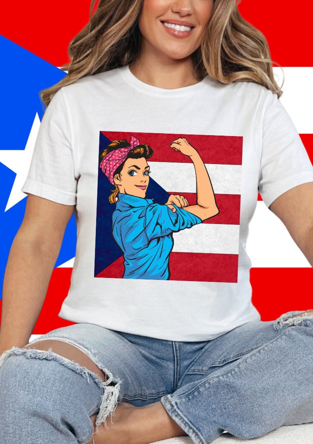 Puerto Rico T-shirt Puerto Rican Apparel Camisa De Puerto Rico Mujer De ...