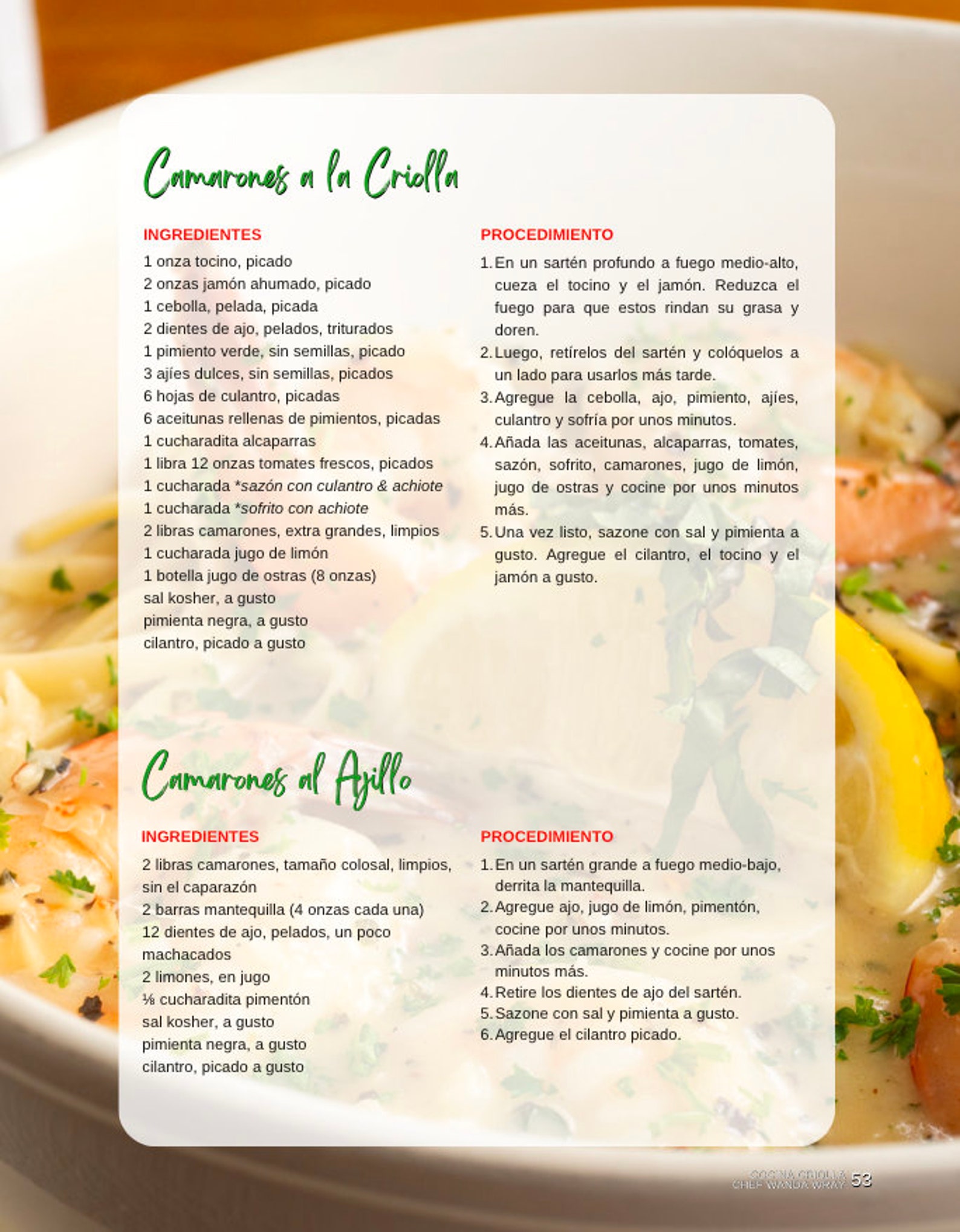 Cocina Criolla Las Mejores Recetas De Puerto Rico Cocina Criolla ...