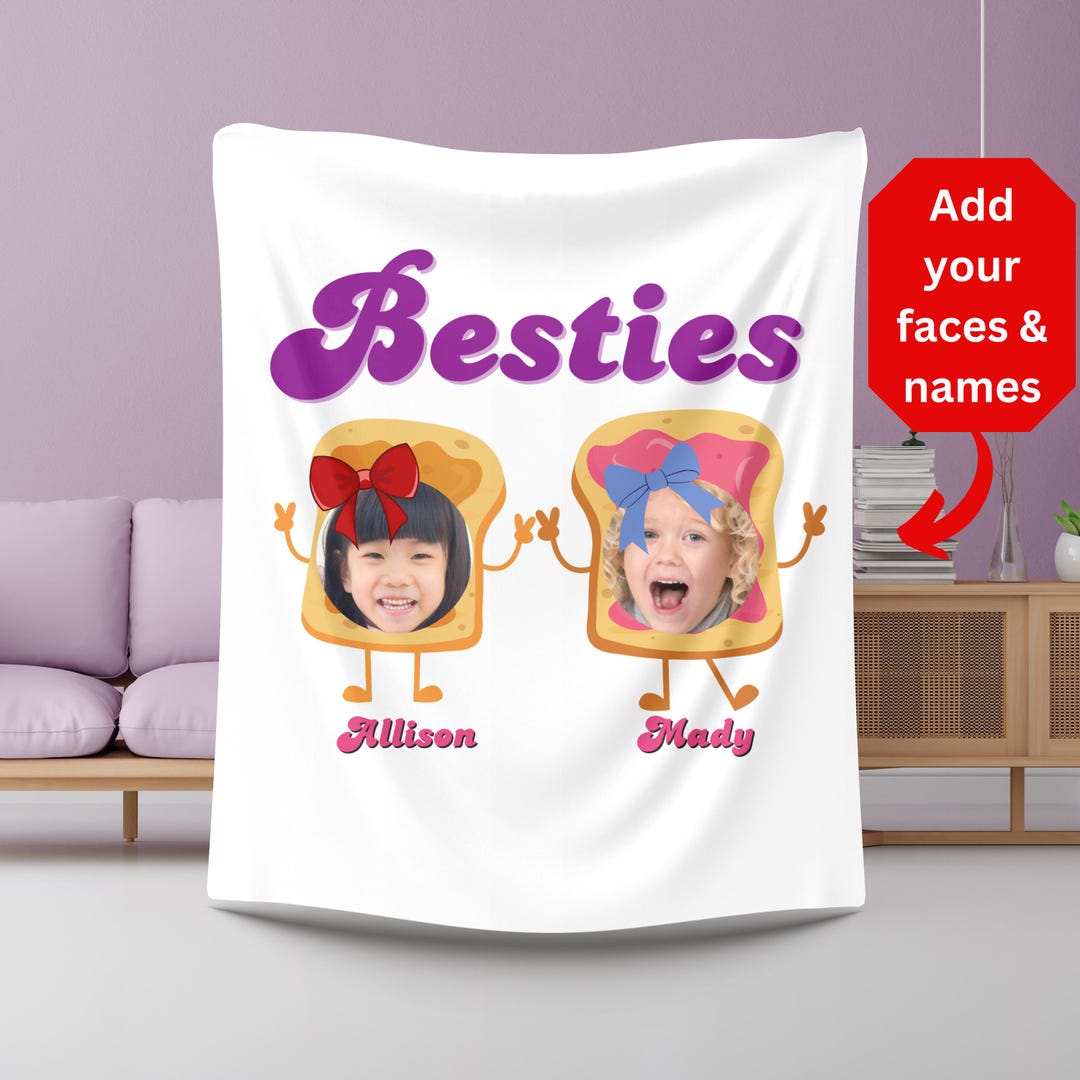 Best Friends Peanut Butter & Jelly Custom Gift Personalized Gift Food ...