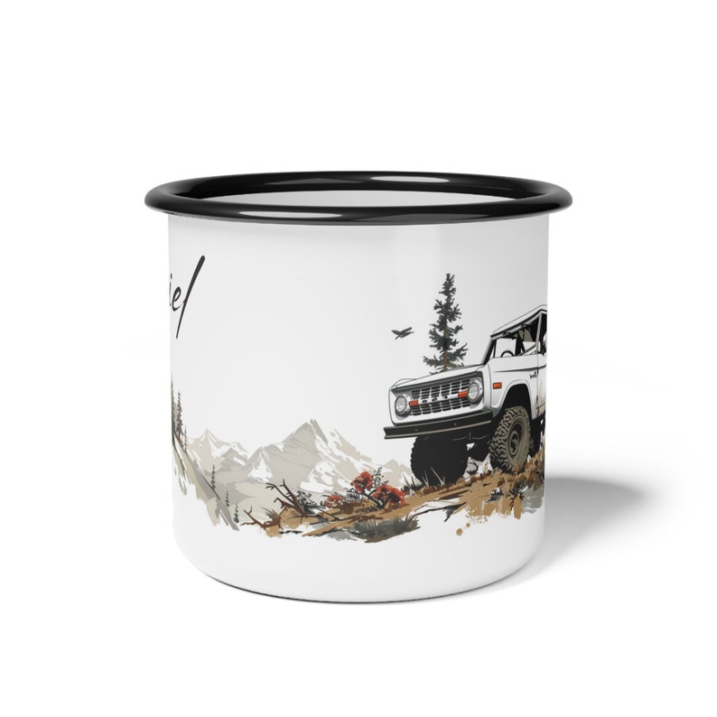 Personalized Ford Bronco Travel Mug: Tough 4x4 Overlander Camping Cup ...
