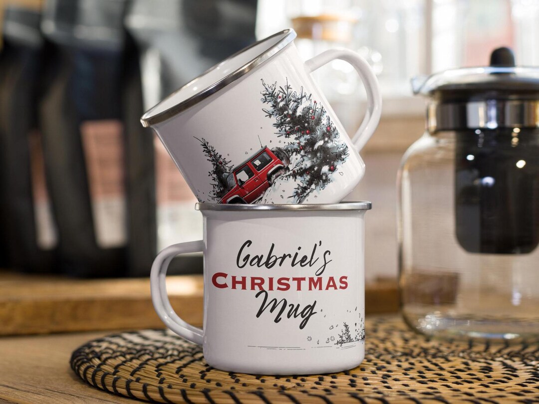 Personalized Suzuki Jimny Enamel Camping Mug: Car Lover Gift - Etsy