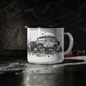 Land Cruiser Adventure Mug: Rugged Off-road Camping Cup - Etsy