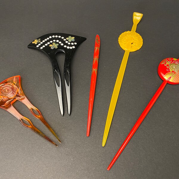 Japanese Hair Pin - Etsy