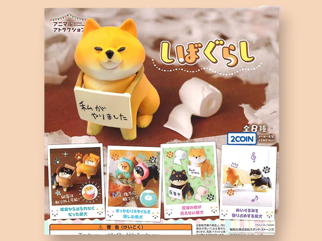 Mofusand Mystery Blind Box, Shiba Inu Mystery Box Figure, Blind Box Dog ...