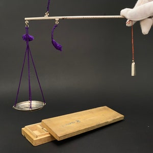 Japanese Antique Hakari Tenbin Balance Scale Meiji Era With Original ...