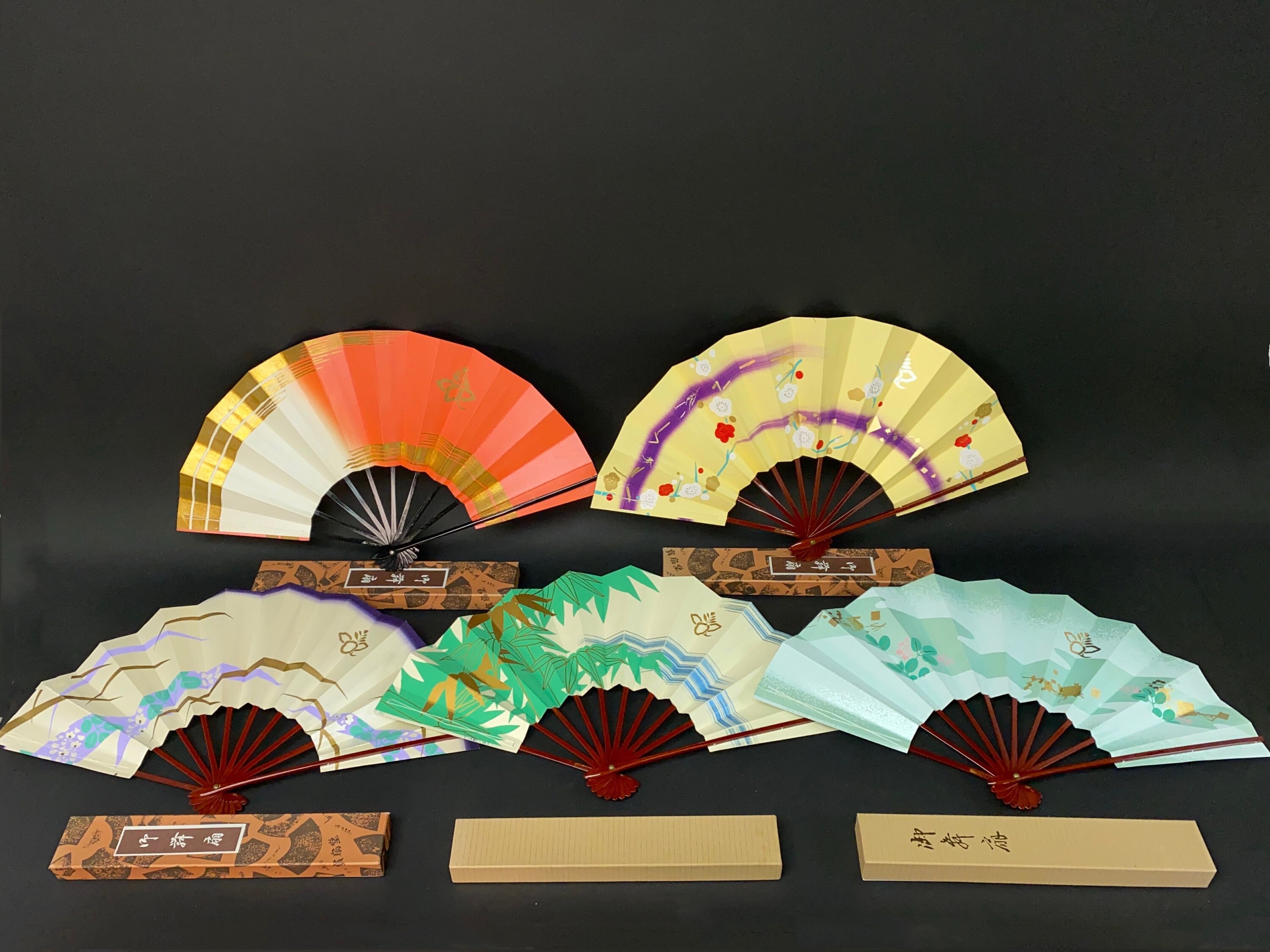 Japanese Traditional Sensu Dance Ougi 11.5 Mai Ogi - Etsy