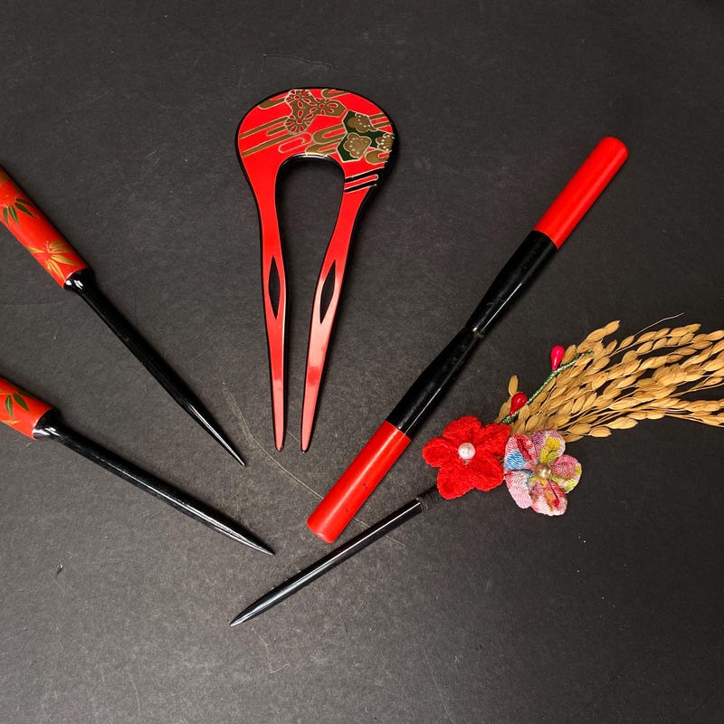 Japanese Hair Stick - Etsy
