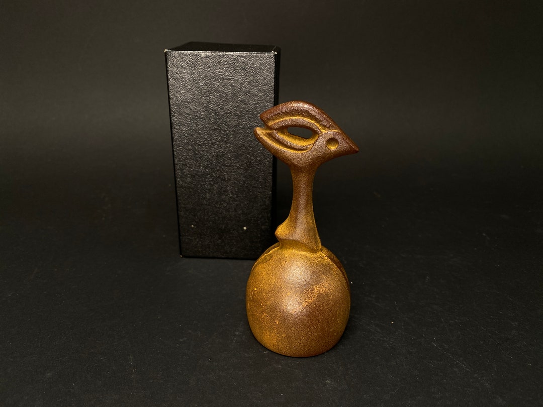 Nambu Casrt Iron Handbell,nanbu Tekki Handbell, With Gift Box, Bird ...