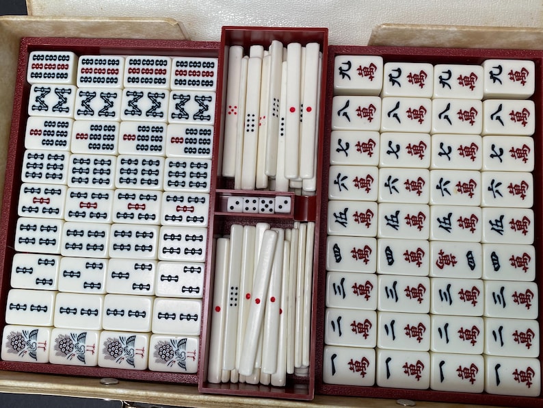 Nintendo Mahjong Tiles Set Heavy Weight: Japanese Special Yakuman Mah ...
