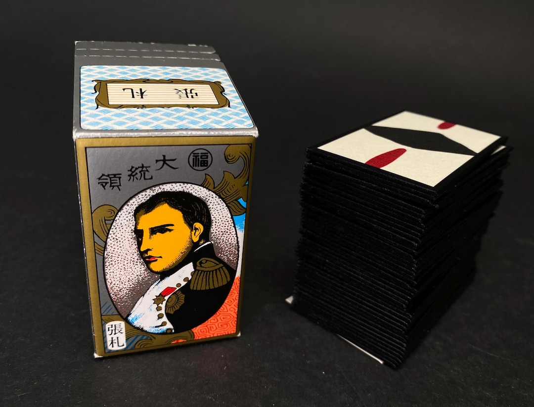 Nintendo Japanese Playing Cards Hikifuda, Harifuda 張札 Daitoryo for ...
