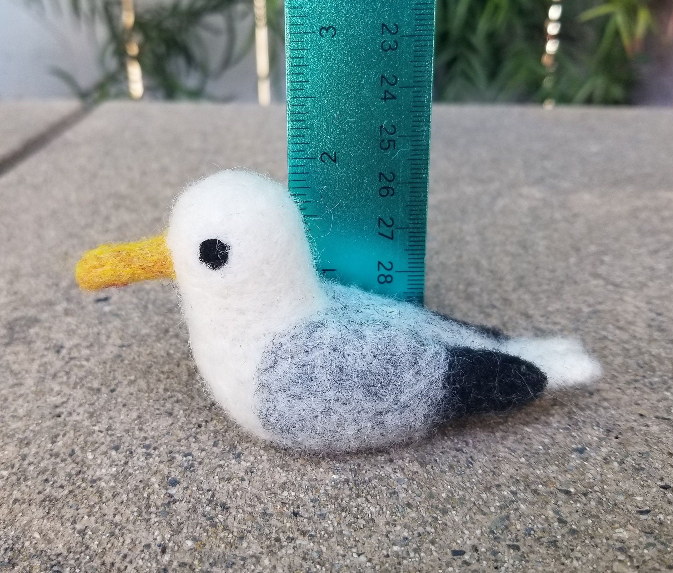 Seagull Ornament Needlefelt Seagull - Etsy