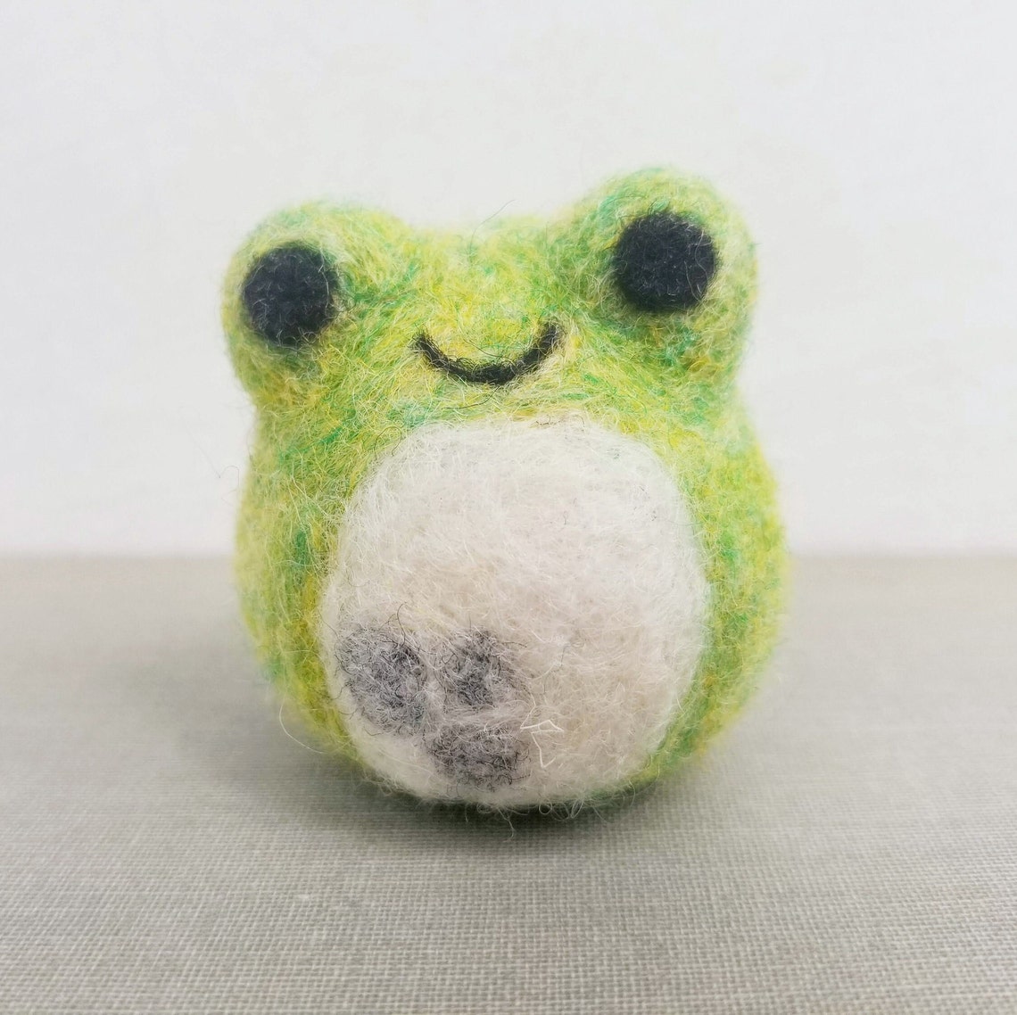 Frog Ornament Cute Needle Felt Frog - Etsy
