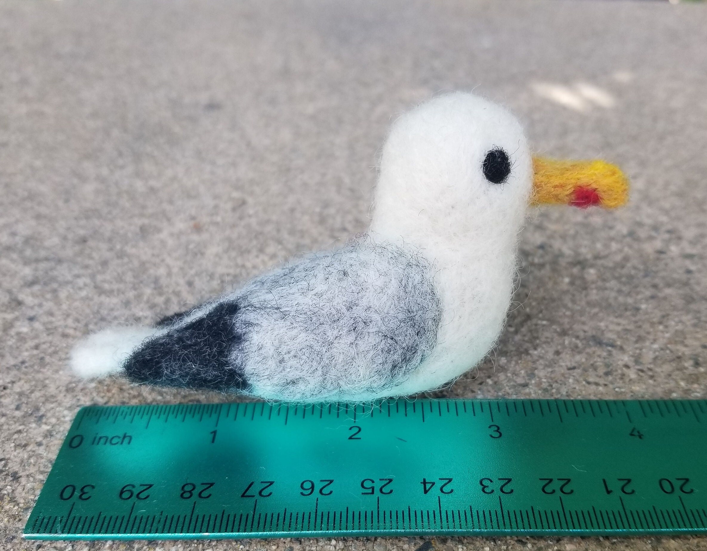 Seagull Ornament Needlefelt Seagull - Etsy