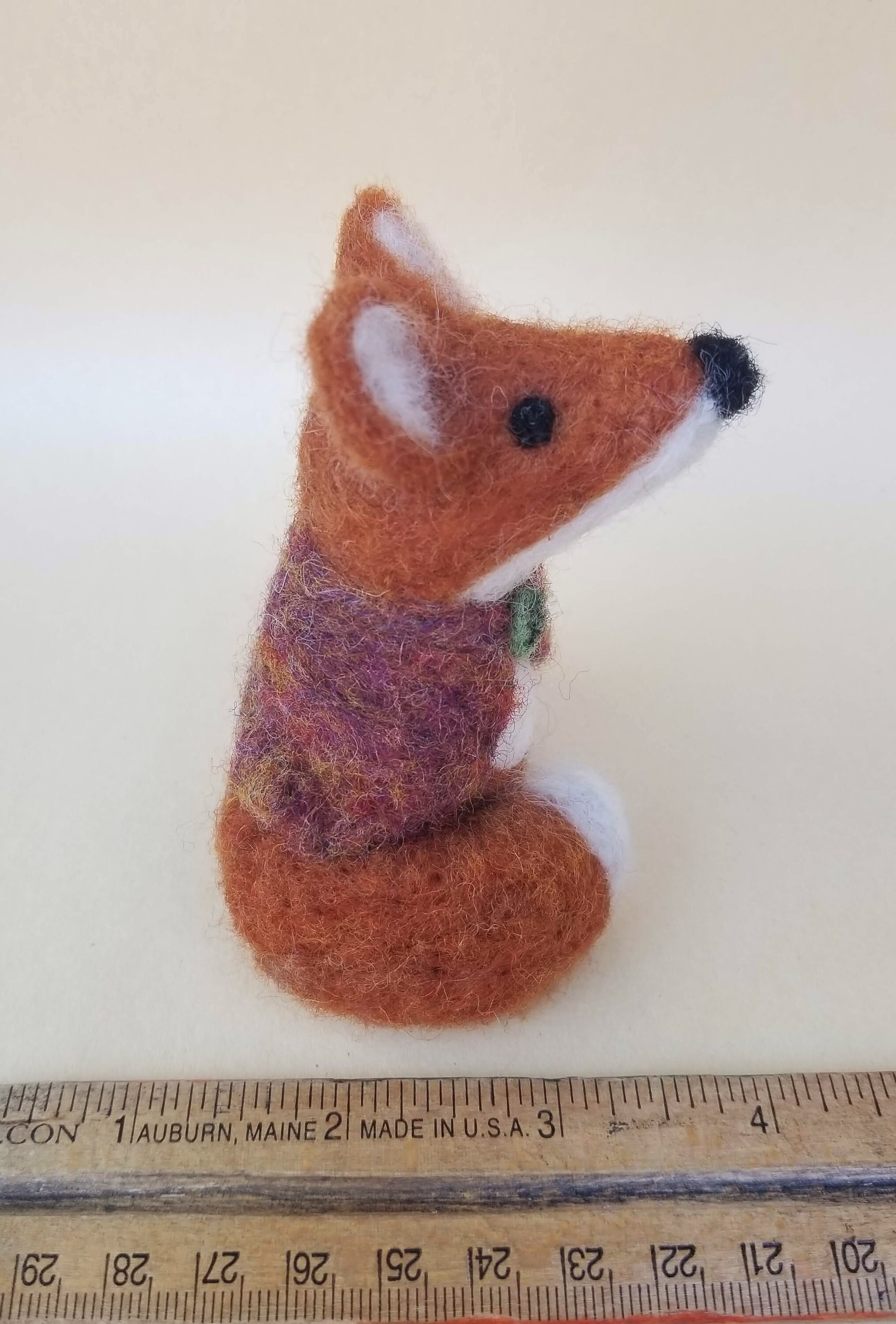 Fox Ornament Needlefelt Fox - Etsy