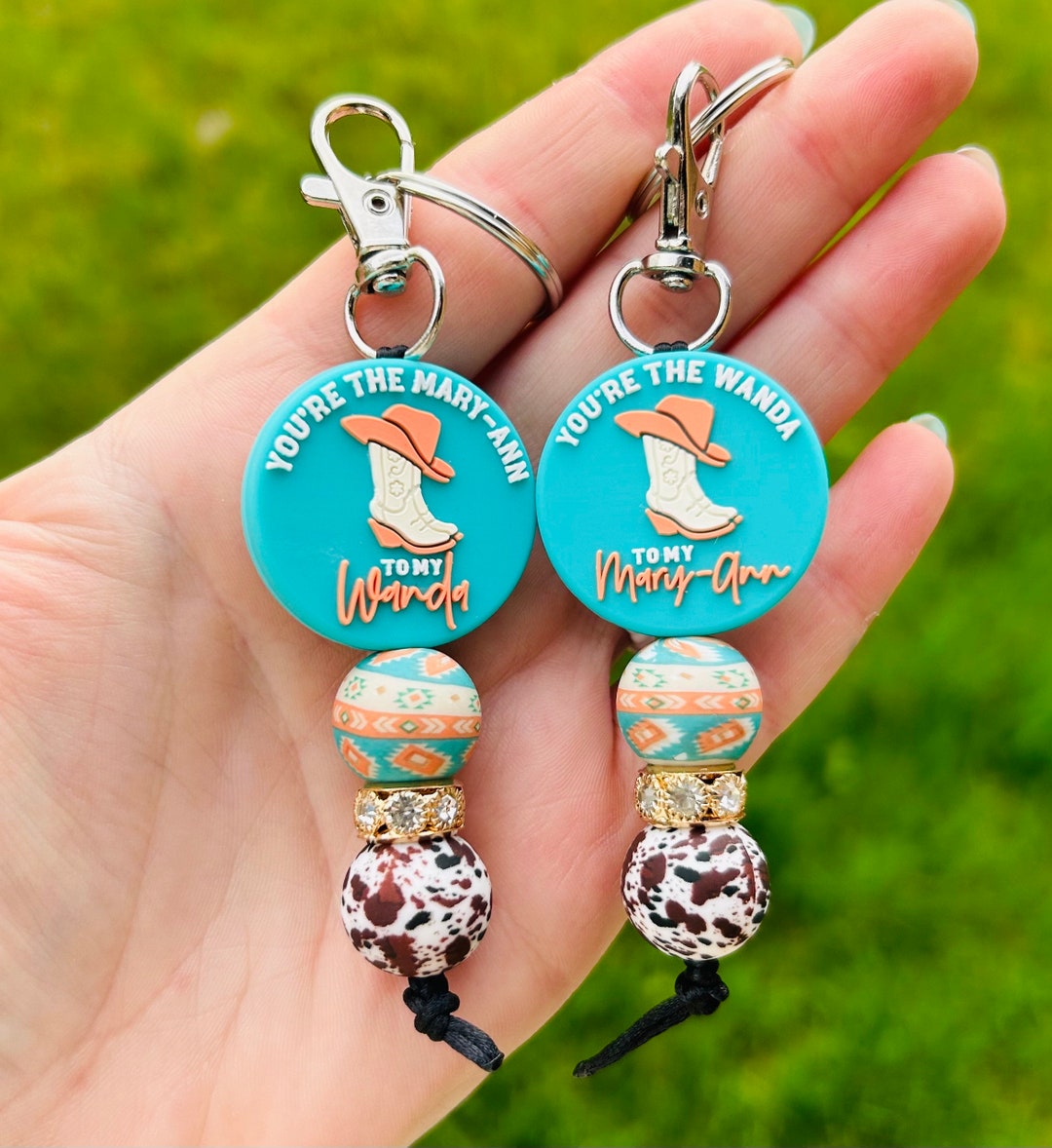 Mary-ann & Wanda Key Chains | Mary-ann and Wanda | Best Friend Key ...