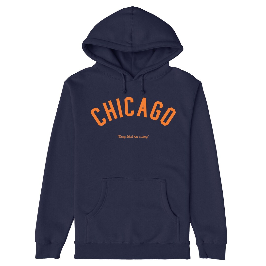 Chicago Hoodie | Retro City Design for Men and Unisex | Bold Chicago ...
