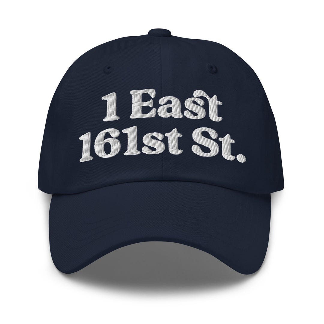 New York Baseball Stadium Bronx Dad Hat | NYC Unstructured Cap | Big ...