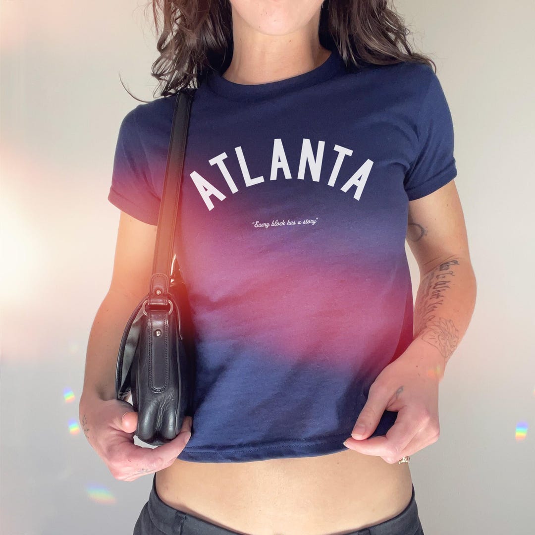 Atlanta Story Baby Tee | Every Block Has a Story Shirt | ATL Crop Top ...
