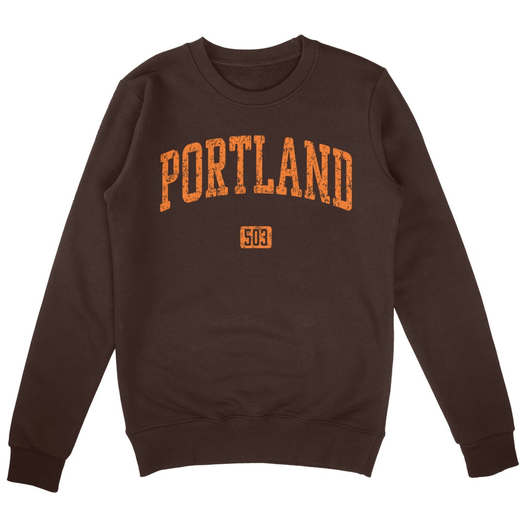 Portland 503 Sweatshirt Vintage Style Unisex Crewneck Men's Retro ...