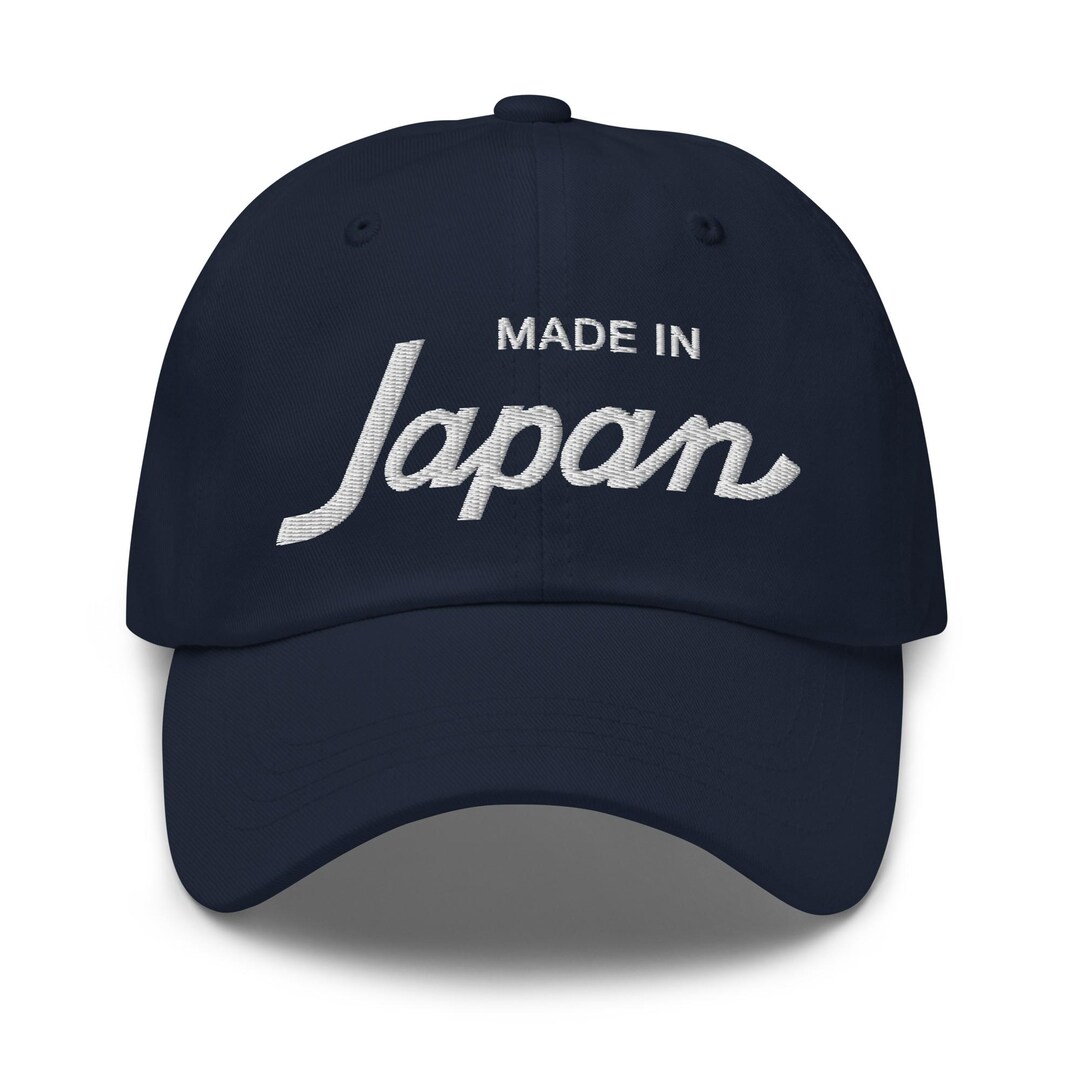 Made in Japan Dad Hat | Unstructured Baseball Cap | Adjustable ...