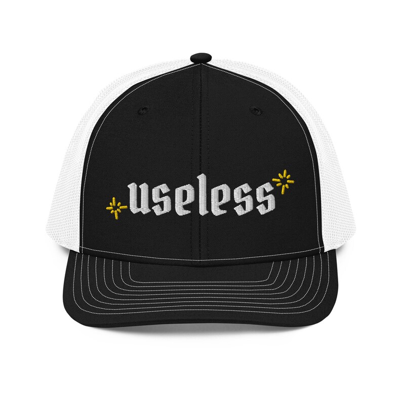 Useless Trucker Hat - Mesh Back Cap, Mid Profile, Richardson 112 ...