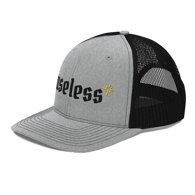 Useless Trucker Hat - Mesh Back Cap, Mid Profile, Richardson 112 ...