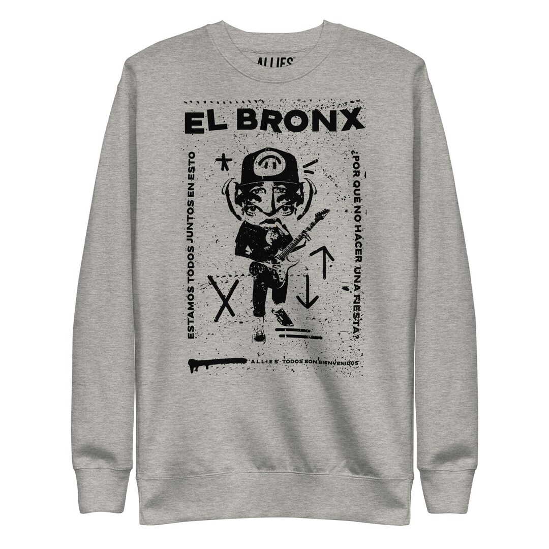 Bronx Sweatshirt Punk Rock Music, Men and Unisex, New York City Shirt ...