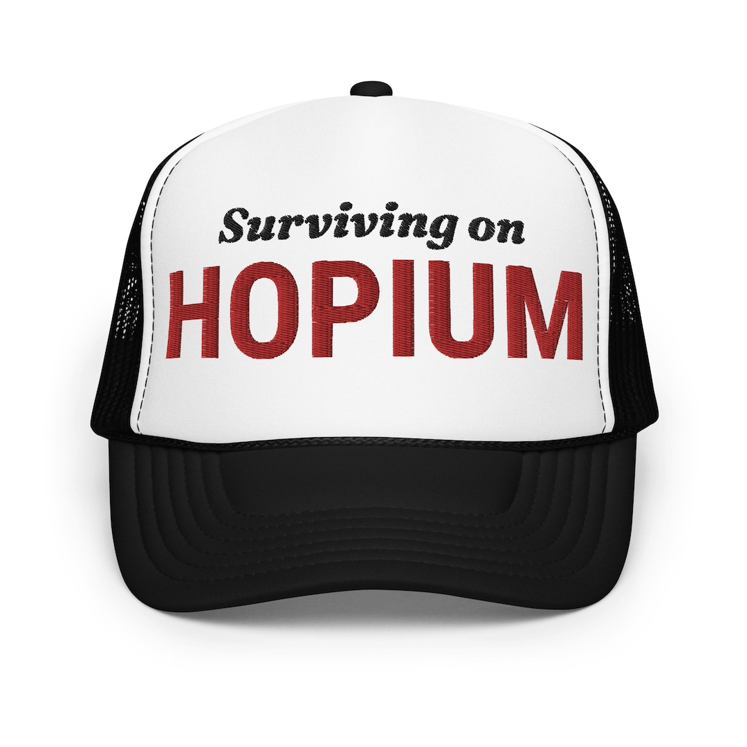 Funny Hope Trucker Hat | Positive Vibes Cap | Hopium | Humor Hat Gift ...