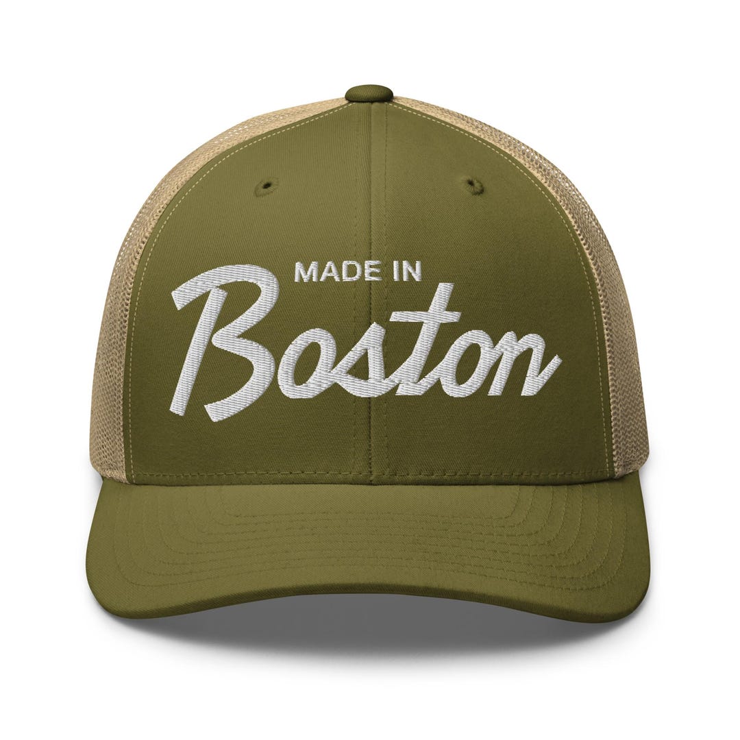 Boston Trucker Hat | Made for Boston Locals | Retro Boston Cap | City ...