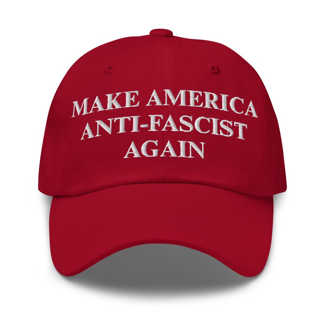 Anti-fascist Dad Hat | Make America Anti-fascist Again | Patriotic ...