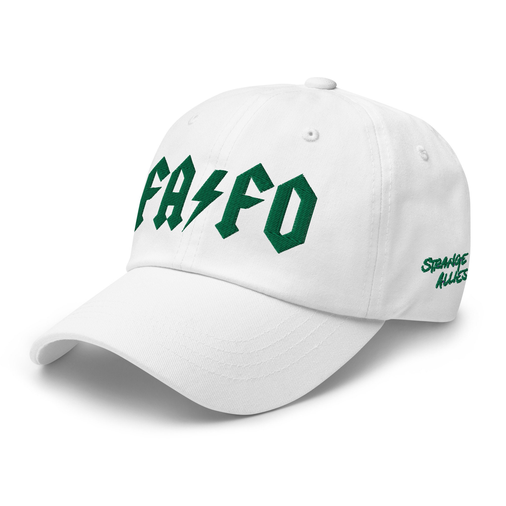 FAFO Dad Hat Low Profile, Curved Visor, Cap, Strapback, F Around and ...
