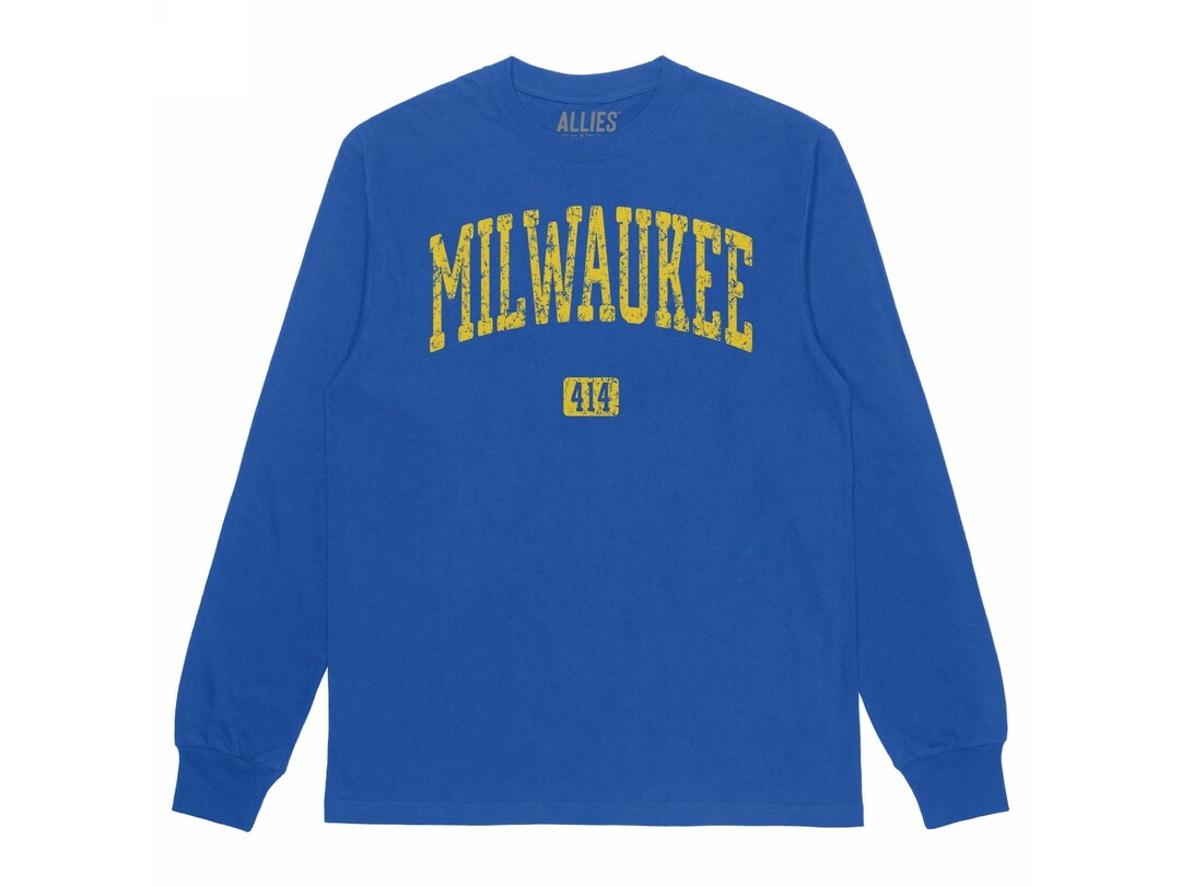 Milwaukee 414 Long Sleeve Shirt | Area Code 414 Tee for Men and Unisex ...