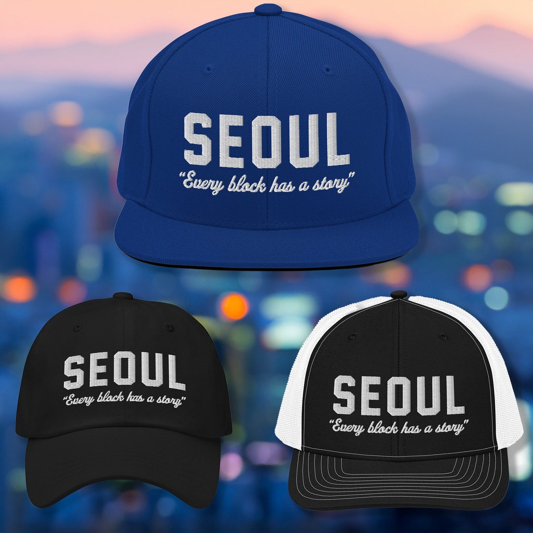 Seoul Korea Hat | Seoul Snapback Hat, Dad Hat, and Trucker Hat | Unisex ...